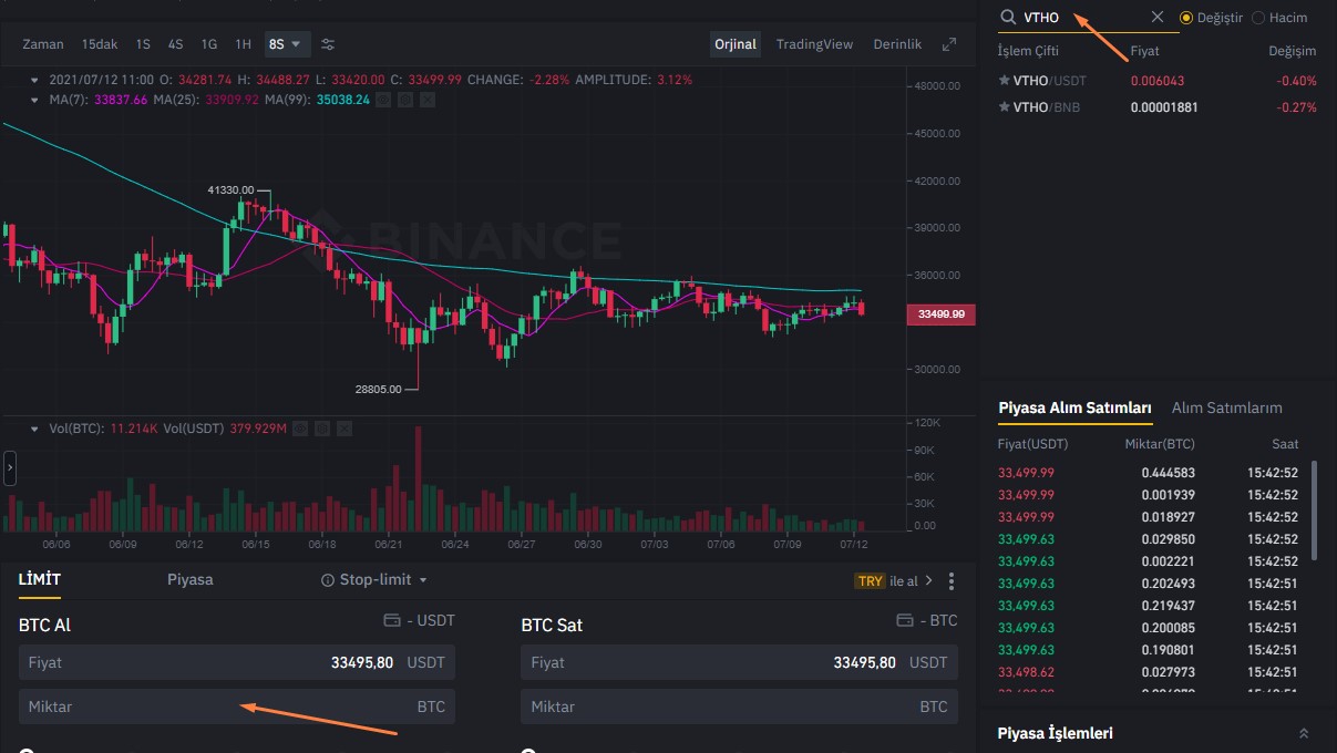 VeThor Token (VTHO) Nasıl Alınır? VTHO Satın Alma Rehberi - Coin Bilgi