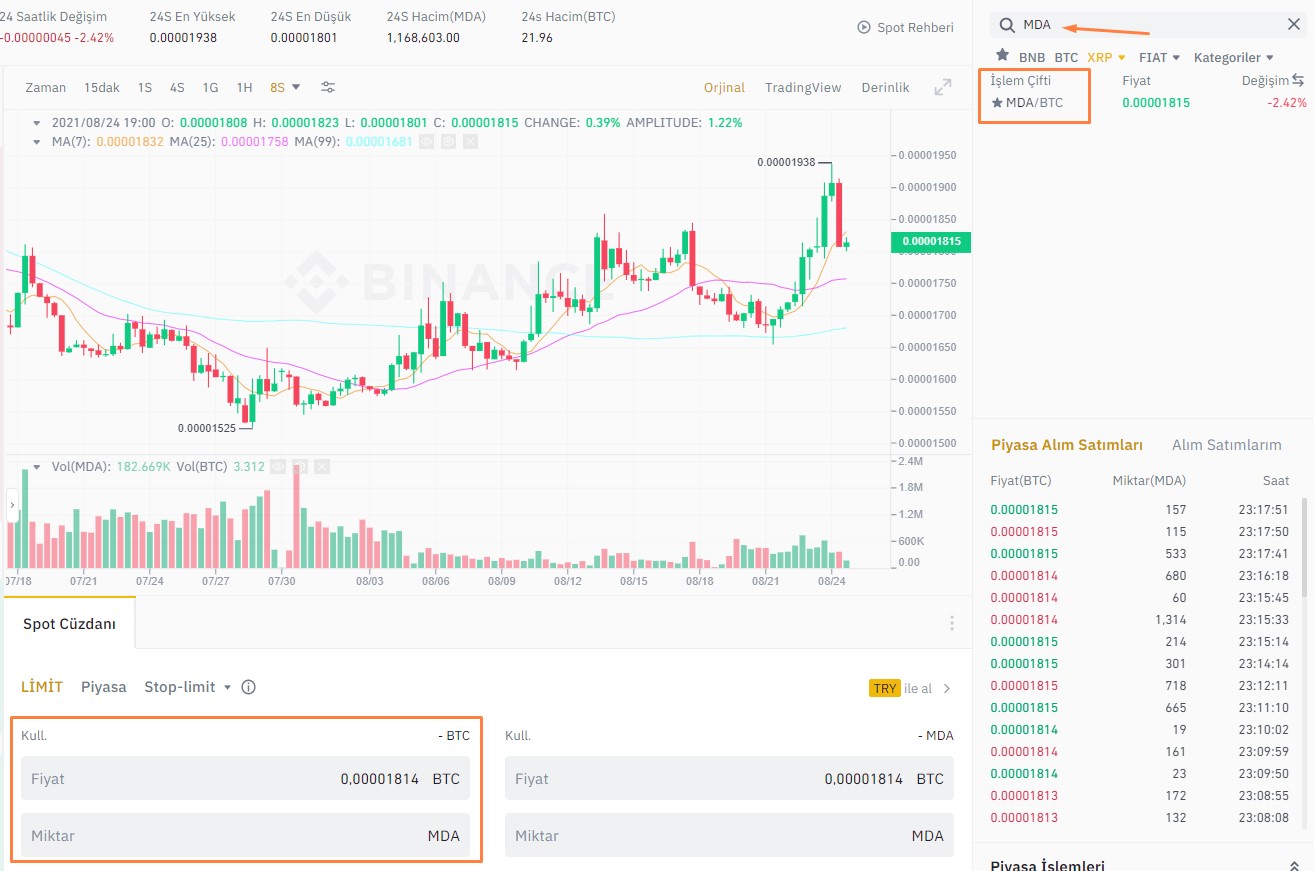 Moeda Loyality Points Coin (MDA) Nasıl Alınır? MDA Satın Alma Rehberi ...