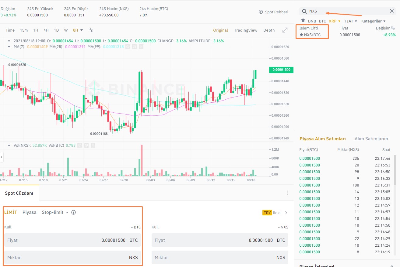Nexus (NXS) Nasıl Alınır? NXS Satın Alma Rehberi - Coin Bilgi